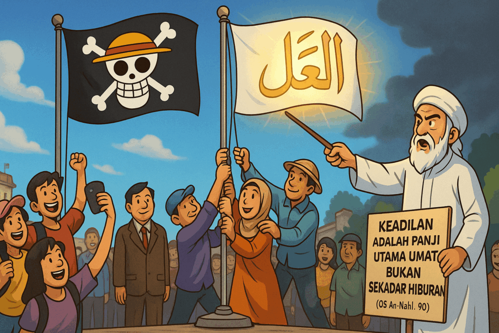 Prabowo Bilang Tak Masalah Bendera One Piece, Dalam Islam Saatnya ...